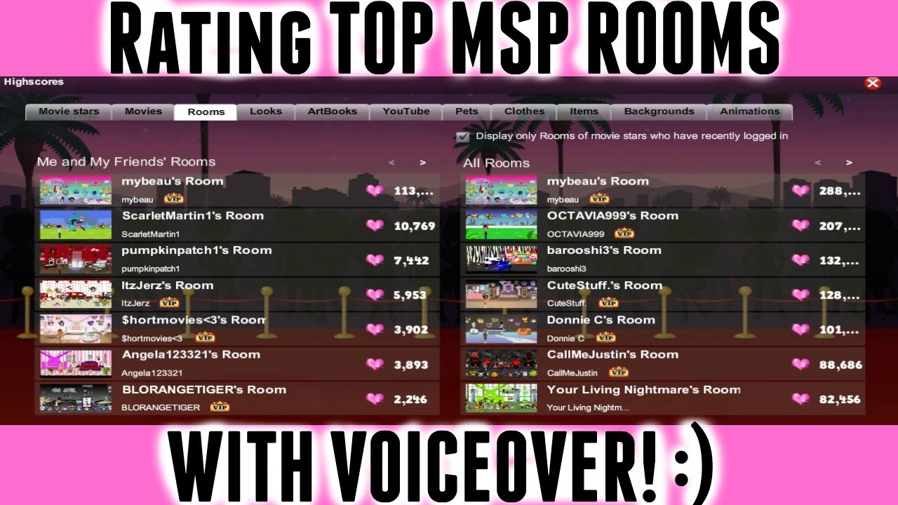 Rating USA MSP Rooms Pt.1 (VOICEOVER) - YouTube