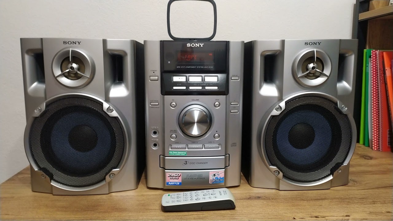 SONY MHC EC50 - YouTube