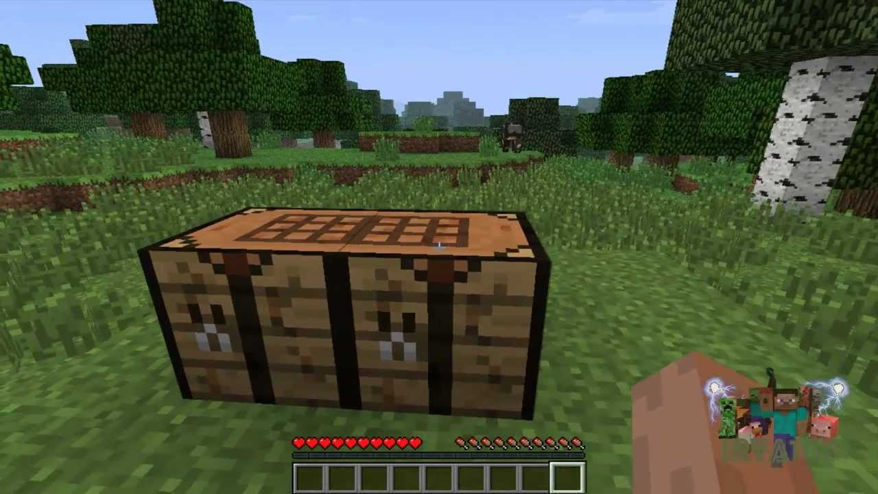 Extended Workbench MOD minecraft 1.4.5 "nuevas armas" - YouTube