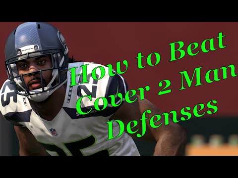 Madden 16 Academy | How to Beat Cover 2 Man Defenses - YouTube