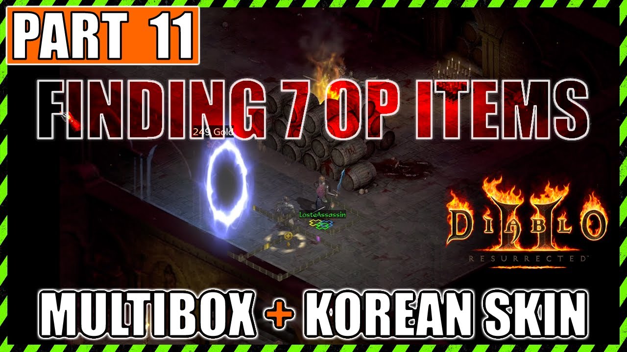 [Ladder] Finding 7 OP items in 1 MF Session - DIABLO 2 RESSURRECTED ...