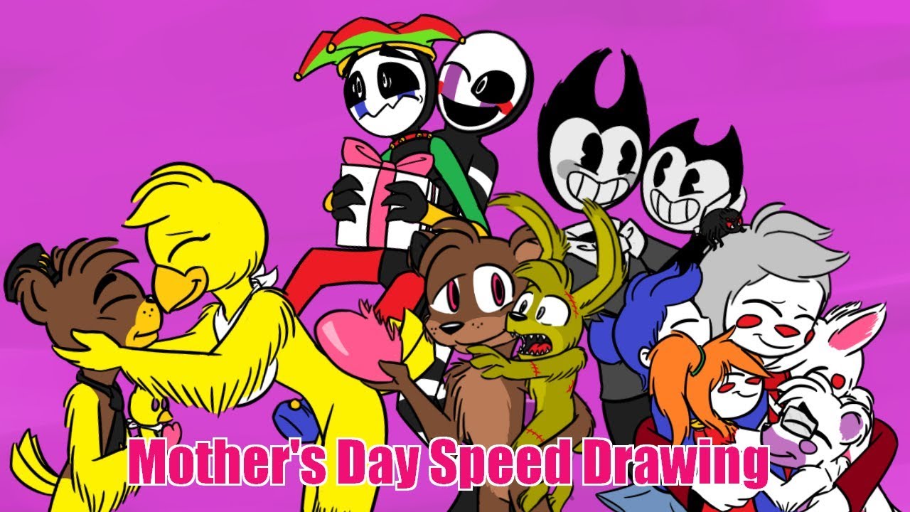 Mother's Day (Speed Drawing) - YouTube