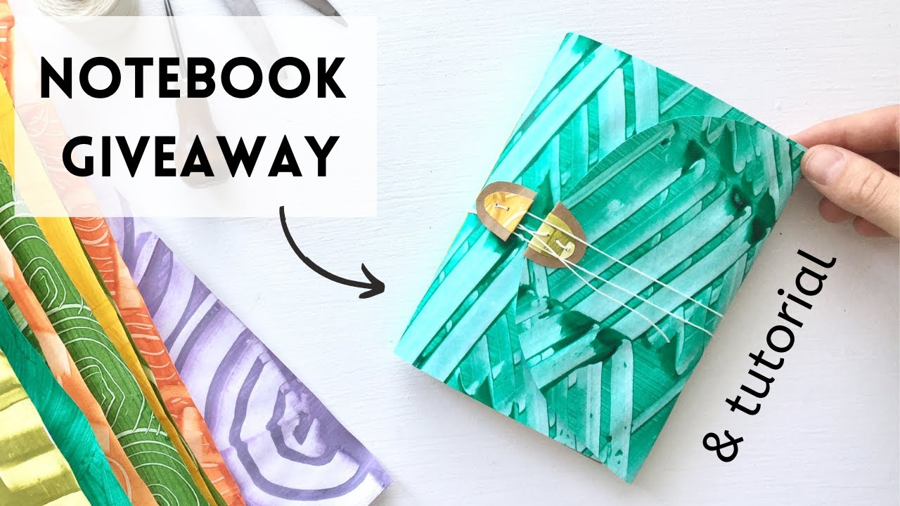Notebook Tutorial and GIVEAWAY! - YouTube