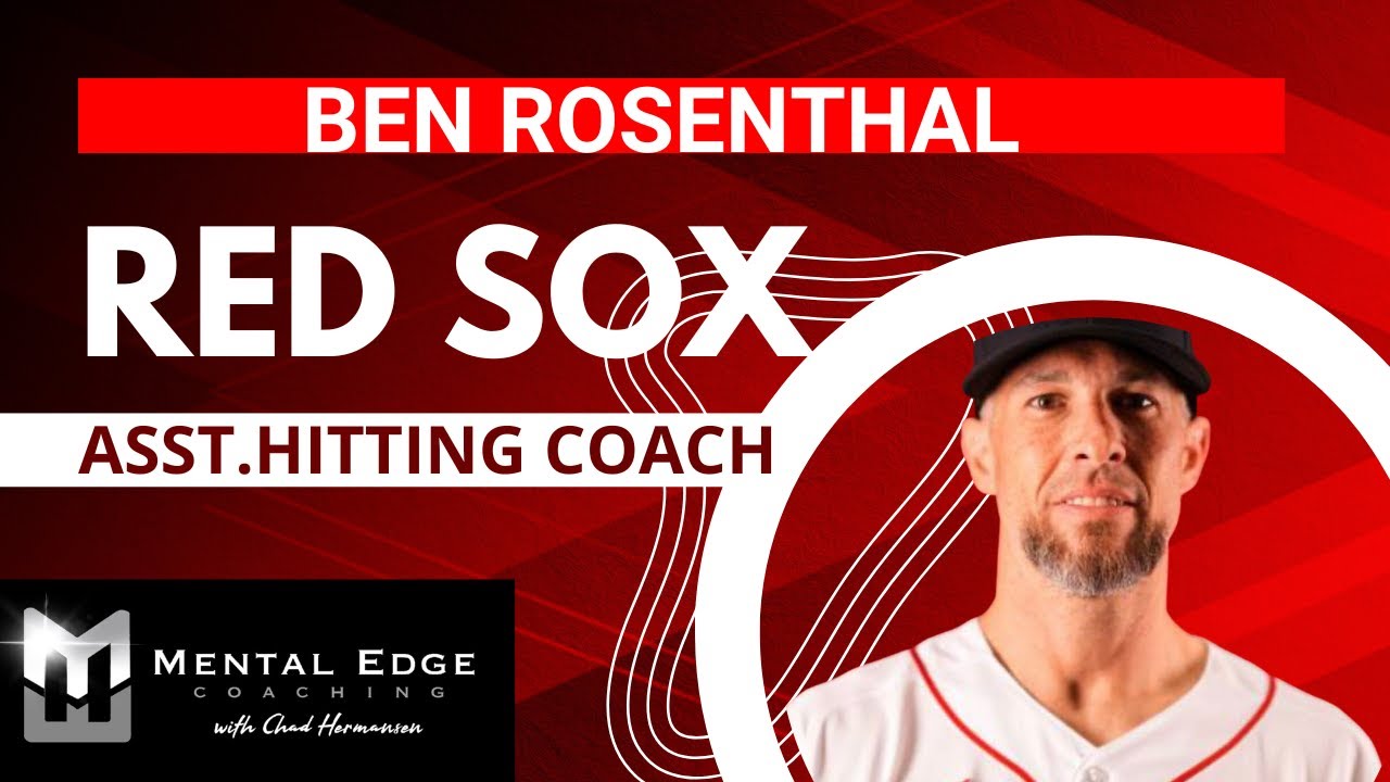 Ben Rosenthal Red Sox Assistant Hitting Coach - YouTube