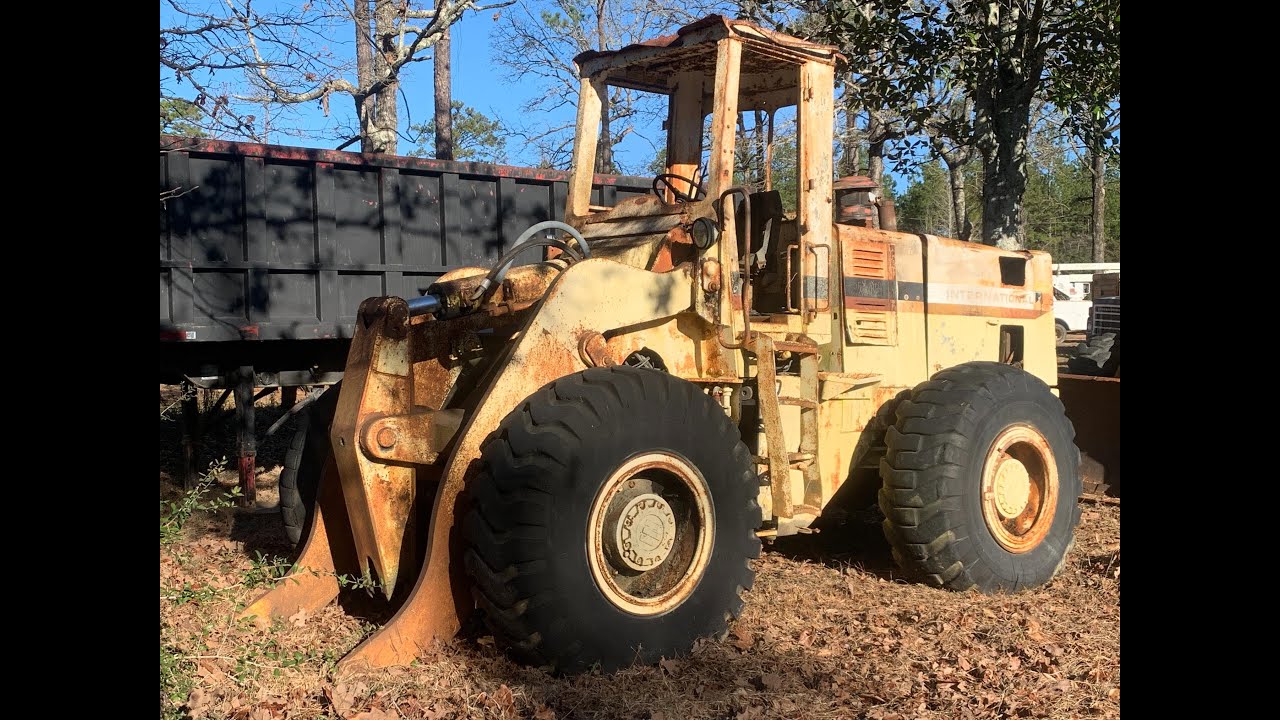 International 530 Wheeled Payloader-Not Operating - YouTube