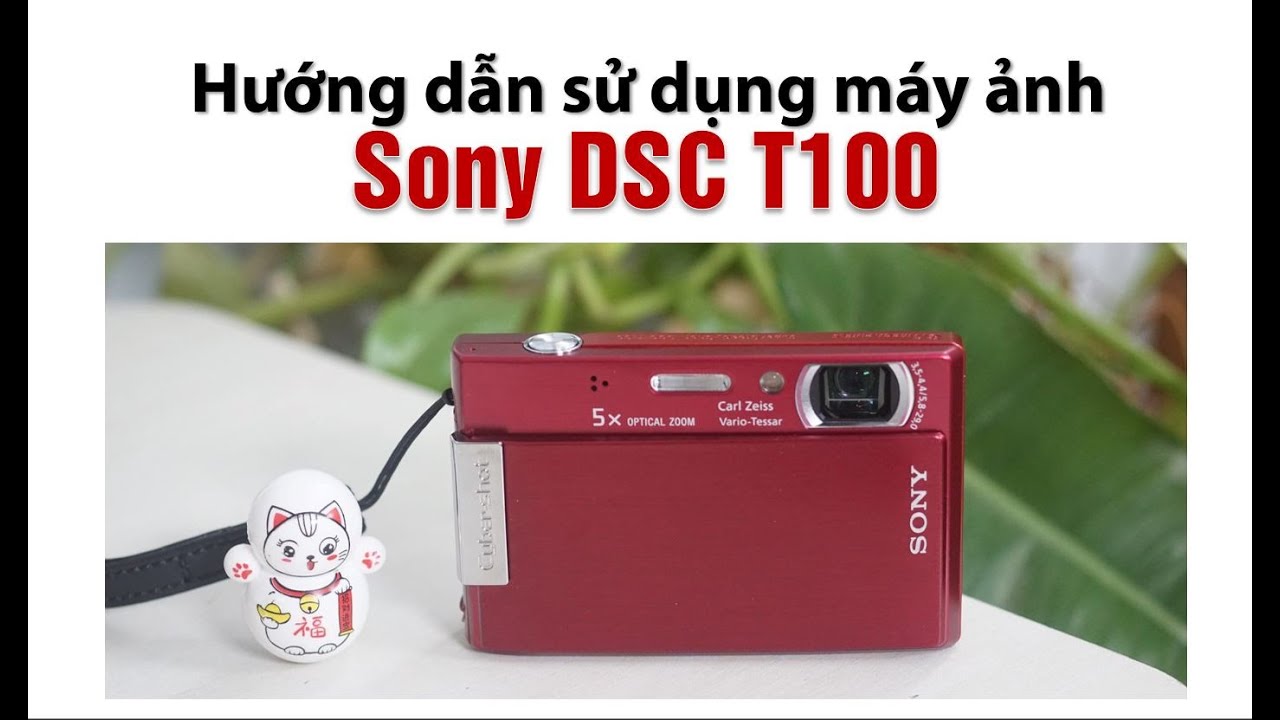 Sony Cybershot DSC T100 / Hướng dẫn sử dụng máy ảnh Sony DSC T100 / Máy ...