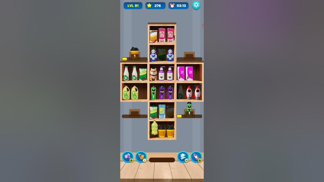 Stuff Sort - Sorting Master Level 81 Gameplay Walkthrough Android IOS - YouTube