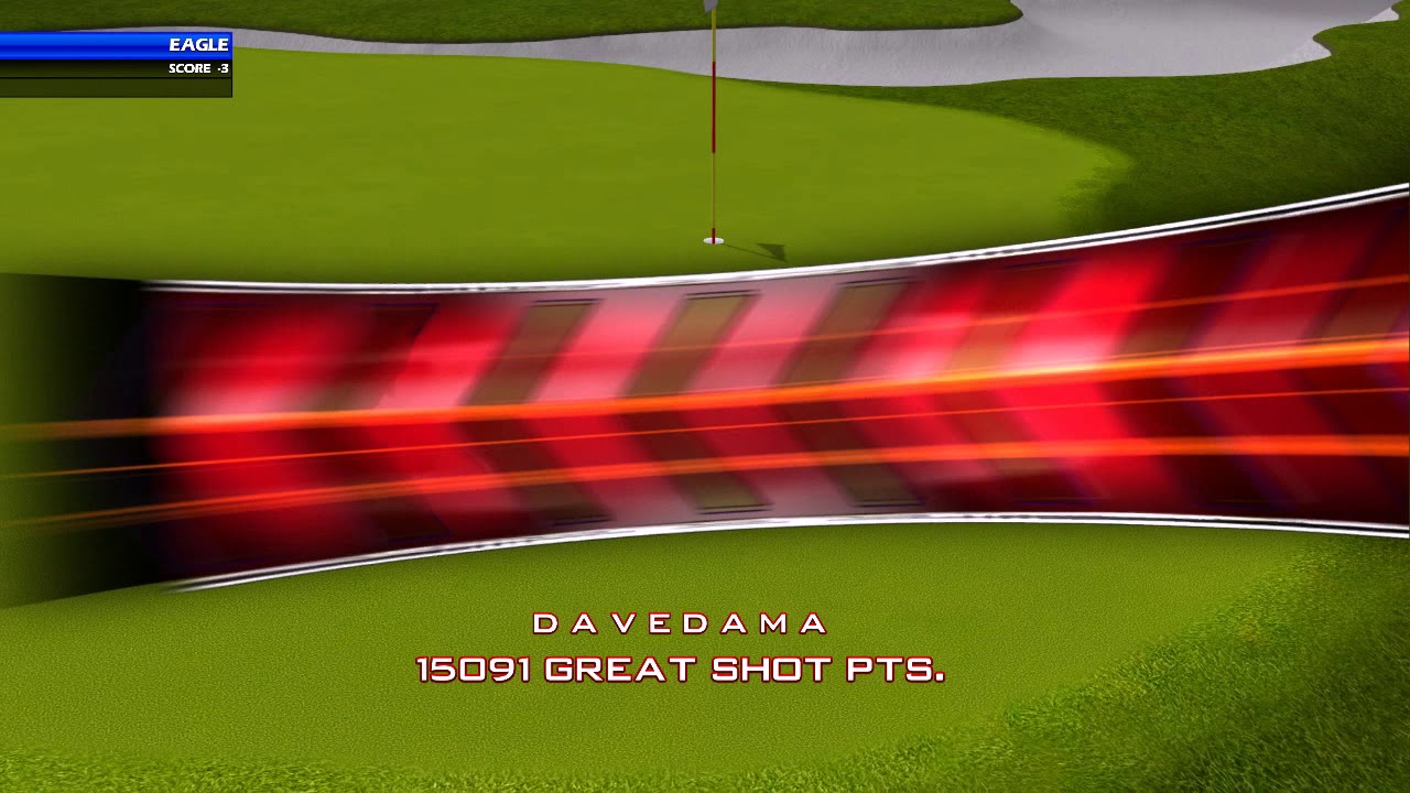 Golden Tee Great Shot on Sandhill Woods! - YouTube