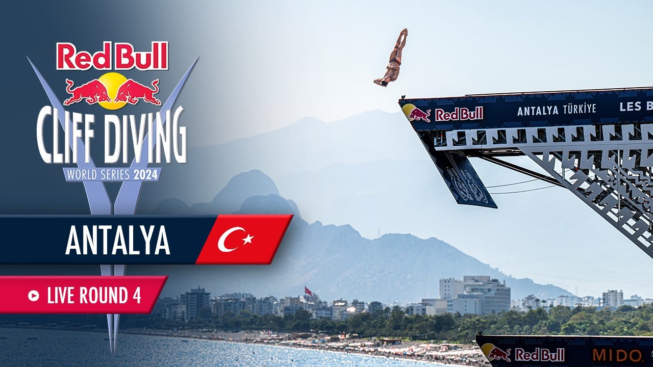 Cliff Diving in Antalya, TUR | ROUND 4 | Red Bull Cliff Diving World ...