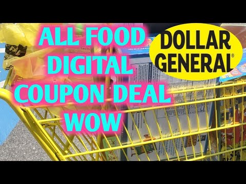 All Food Deal At Dollar General !! - YouTube
