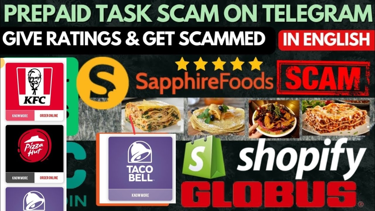 Sapphire Foods Dish Rating Scam onWhats app I Prepaid Task Scam l ...