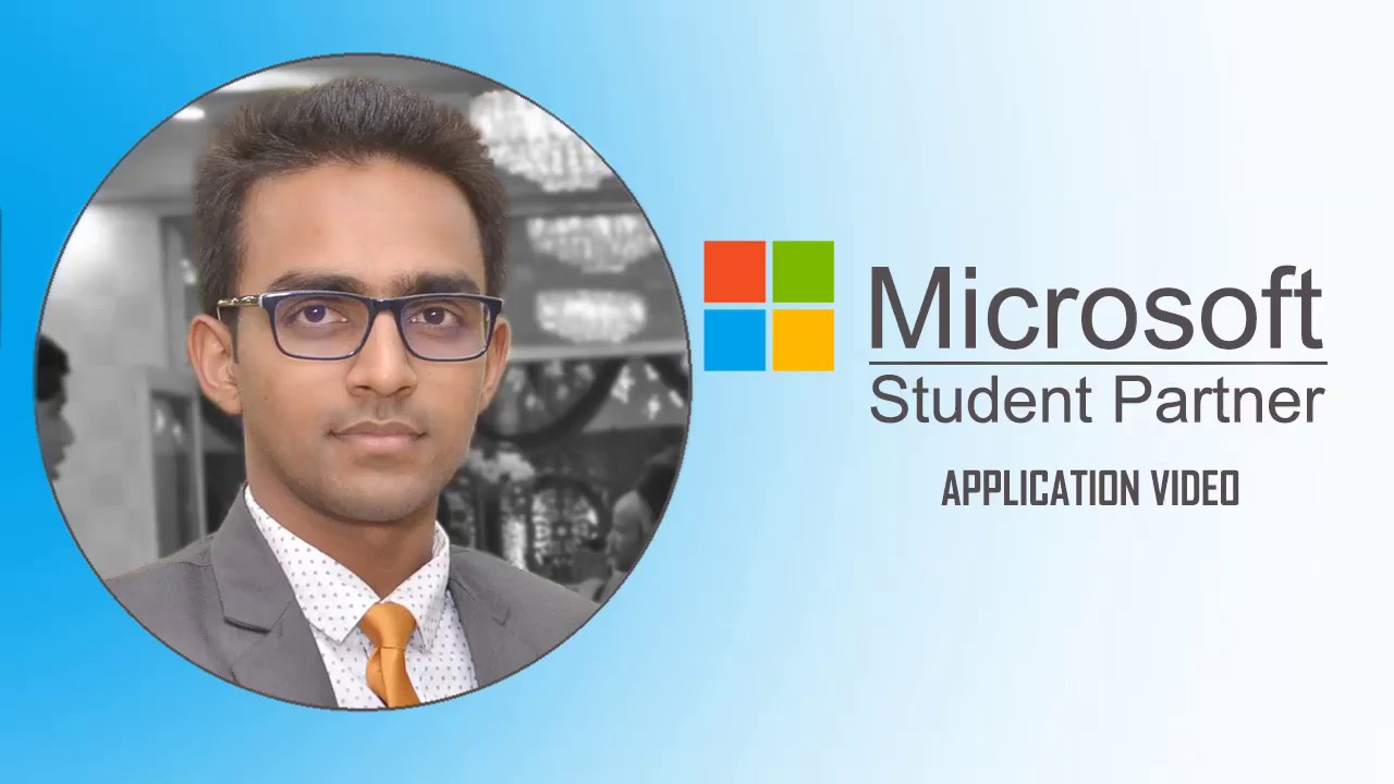 Microsoft student partner || Video Challenge || 2017-2018 - YouTube