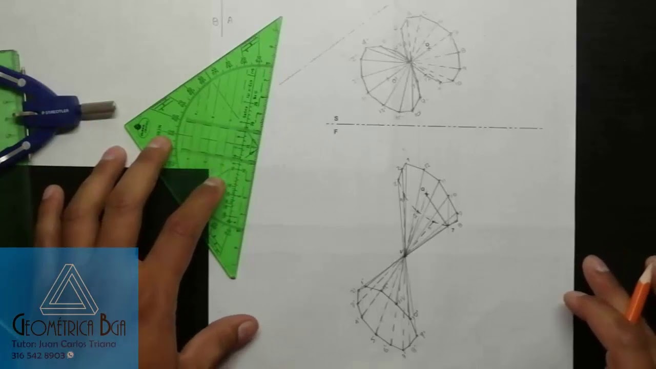 Conos Oblicuos de Bases Circulares Paralelas. PARTE 2 - Geometria ...