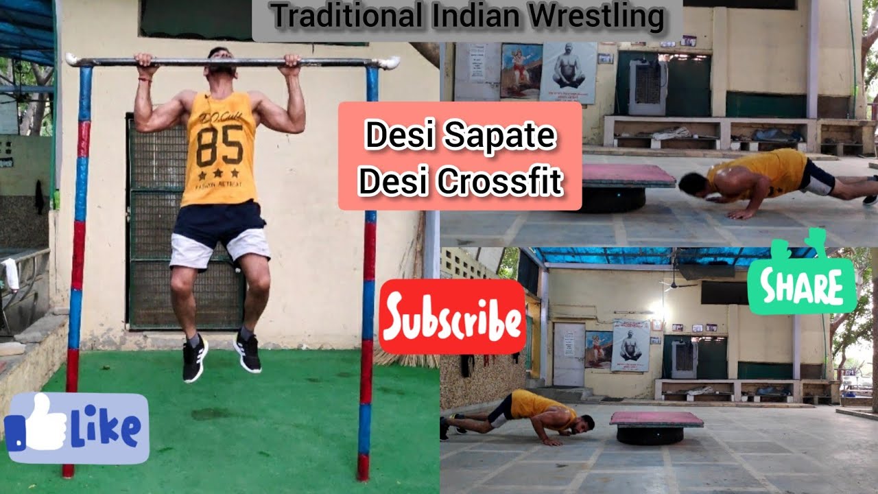 Desi Workout|| Desi Sapate || Desi Crossfit || Fitness - YouTube