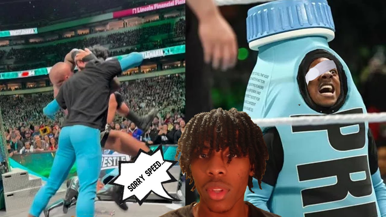 Ishowspeed got slammed at WWE?! - YouTube