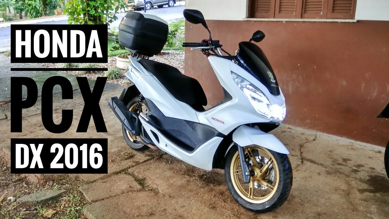 Review Honda PCX DLX 2016 - YouTube