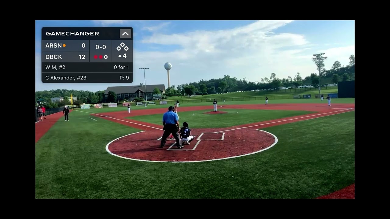 Arsenal Baseball 12u 6/17 Top of 4th - YouTube