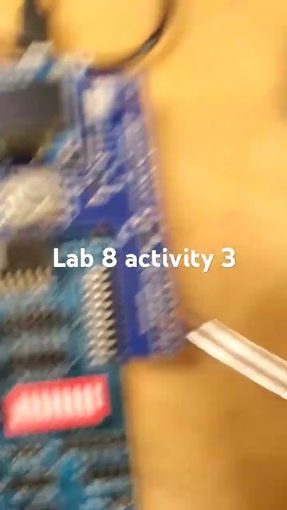 lab 8 activity 3 - YouTube