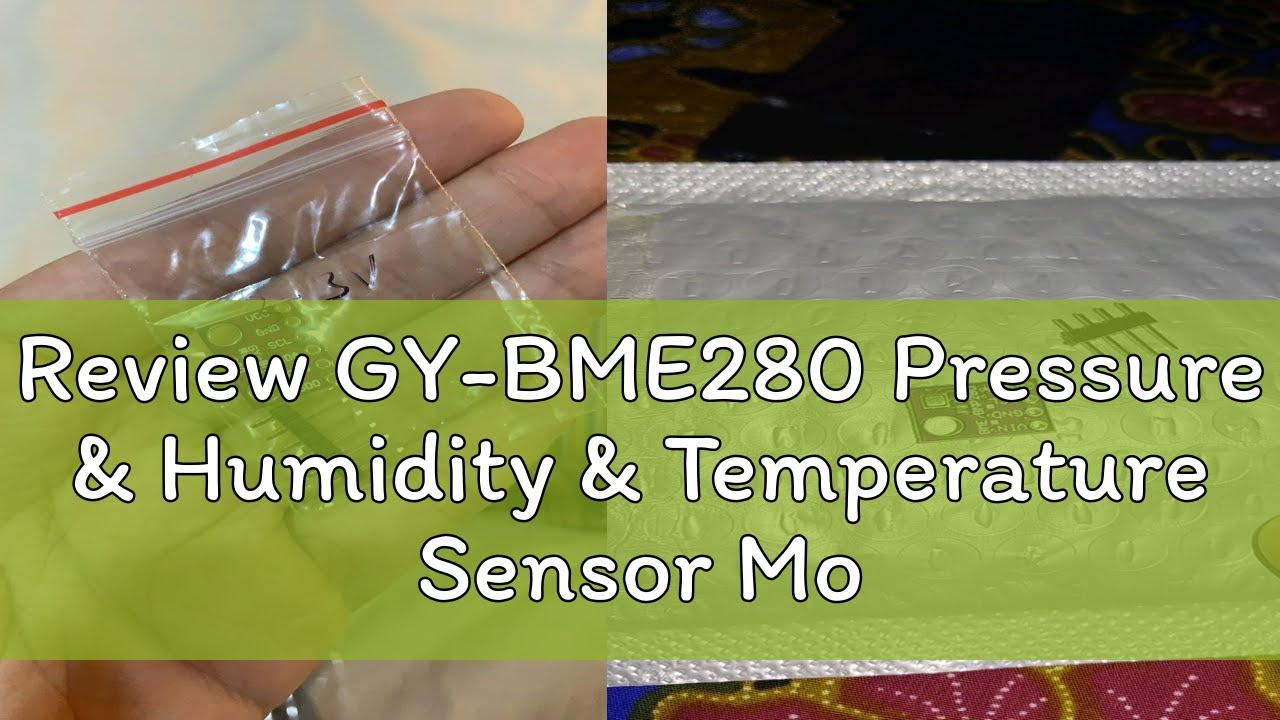 Review GY-BME280 Pressure & Humidity & Temperature Sensor Module, BME ...