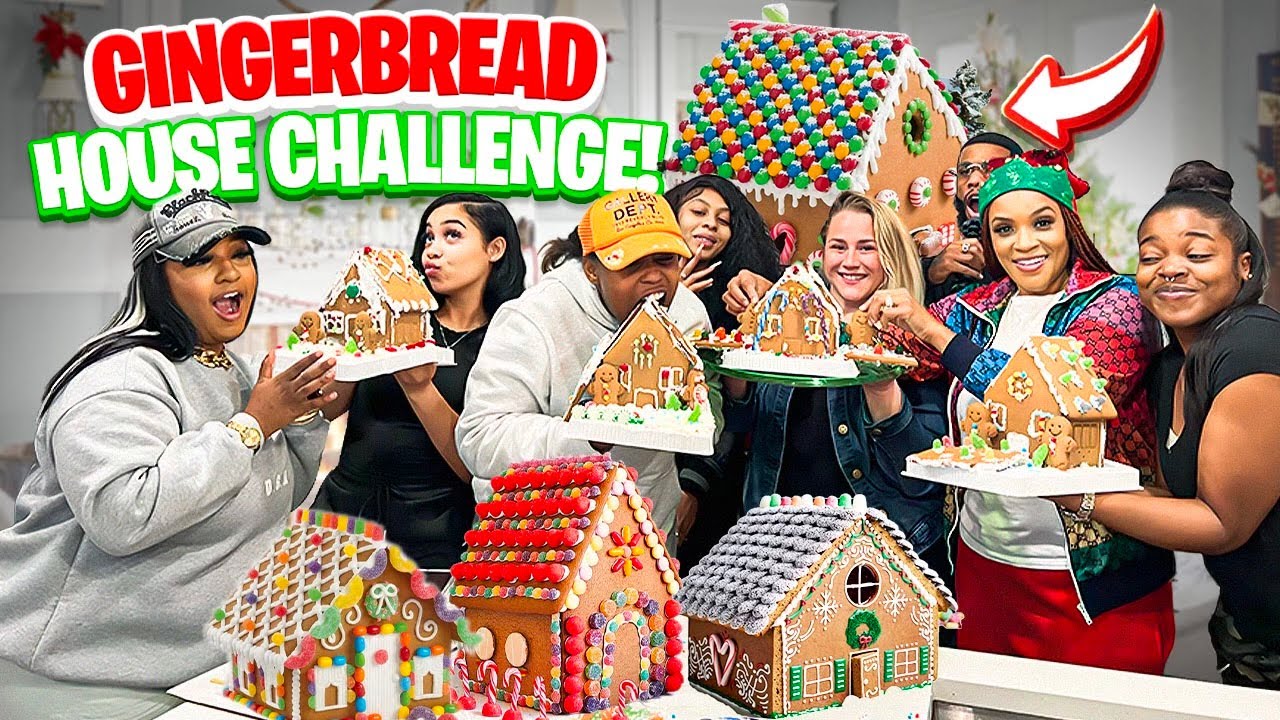 Gingerbread House Challenge Everybody Mad @ Trey (I Ruined Everyone"s ...