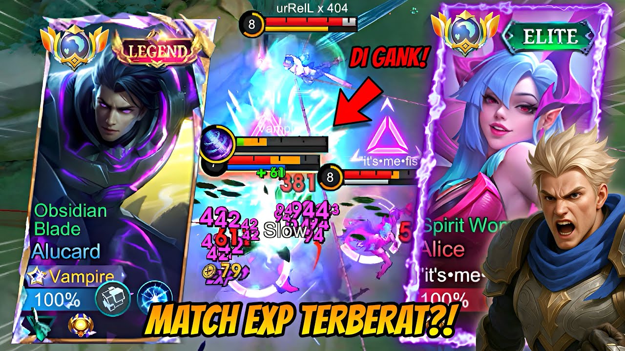 ALUCARD VS ALICE EXP! DI ZONING HABIS HABISAN, ALUCARD NERF MASIH KUAT ...