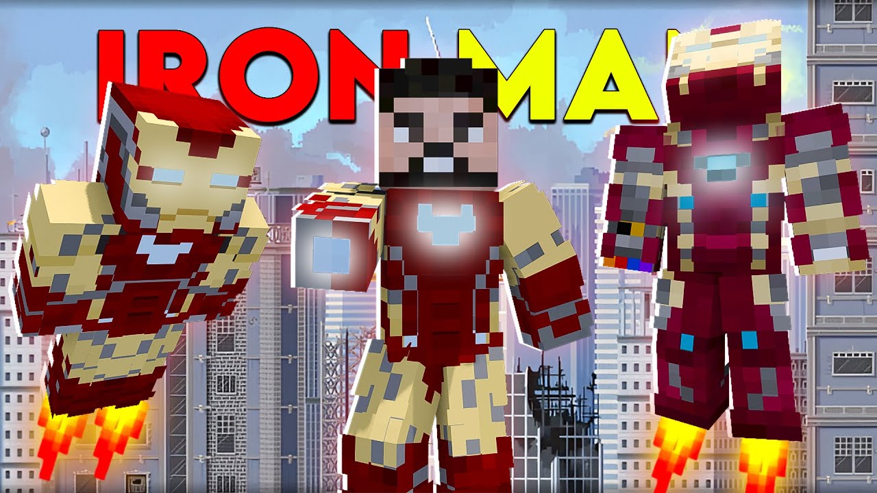 I Become IRON MAN in Minecraft - YouTube