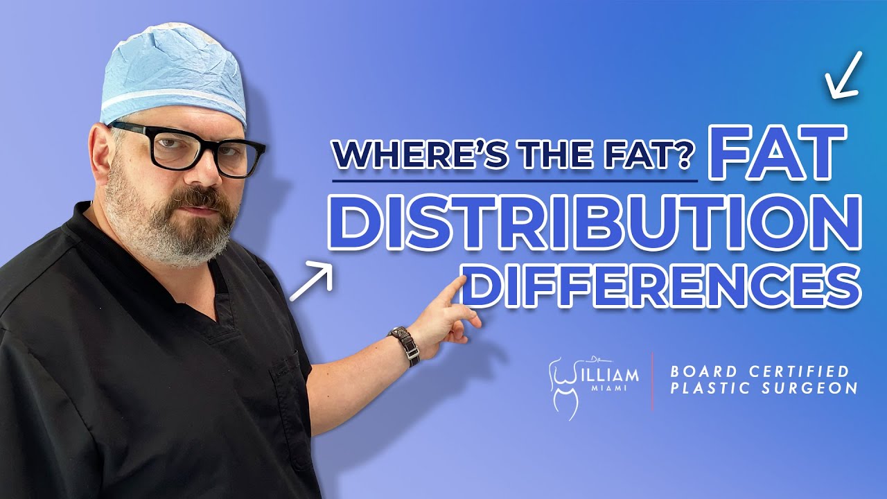 Where Is The Fat? - Fat Distribution Differences - YouTube