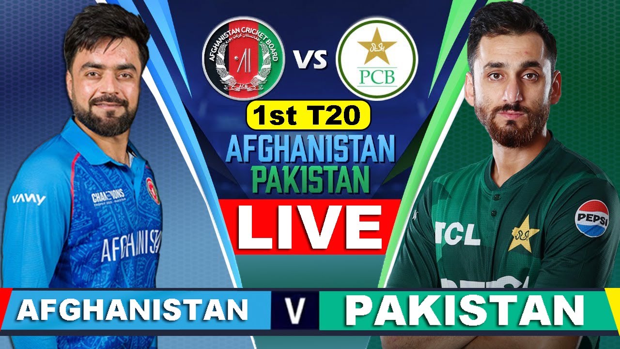 Live PAK V AFG Match | Live Cricket Match Today | PAK V AFG live 1st ...