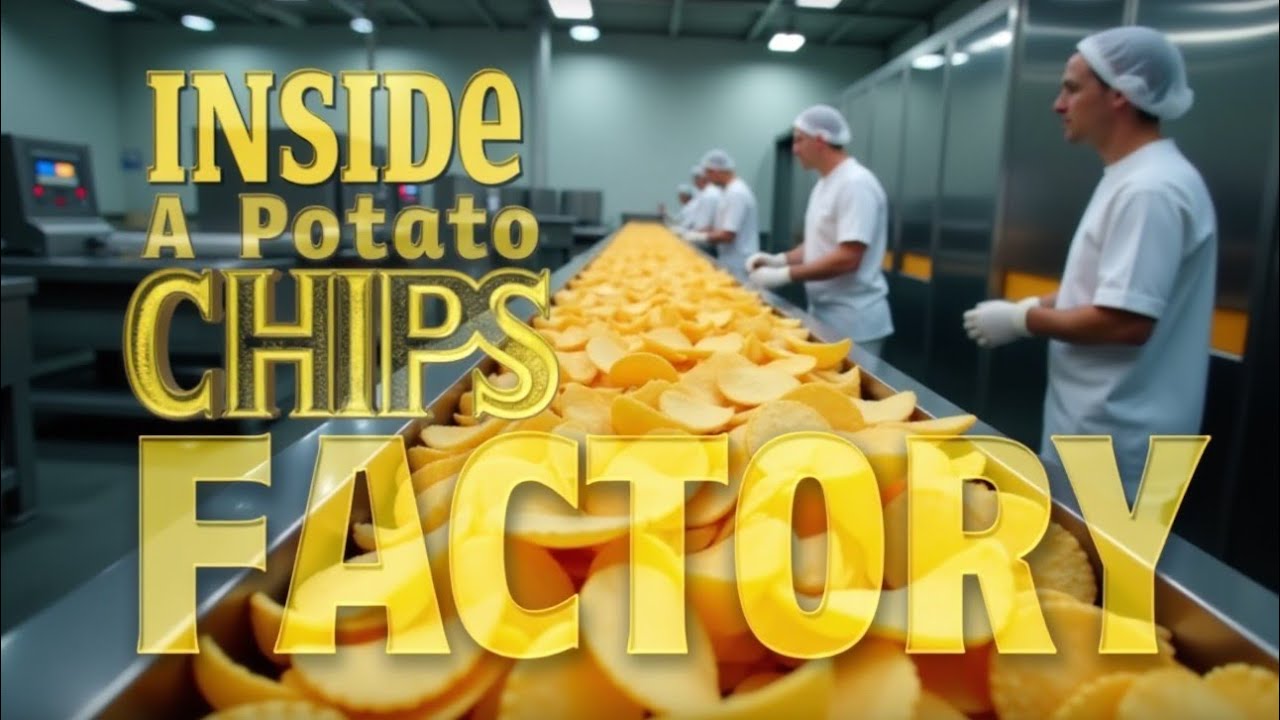 Inside a Chips Factory || Potato Chips Making Process - YouTube