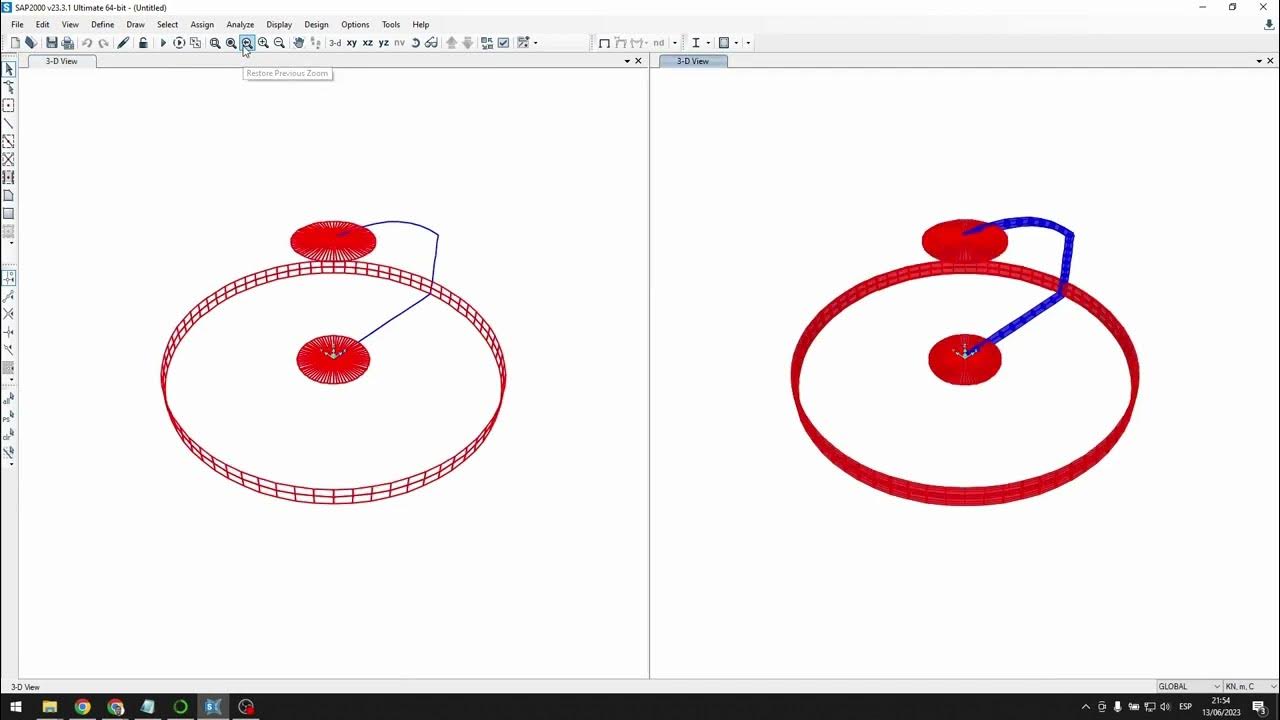 RESERVORIO SAP 2000 PYTHON OAPI - YouTube