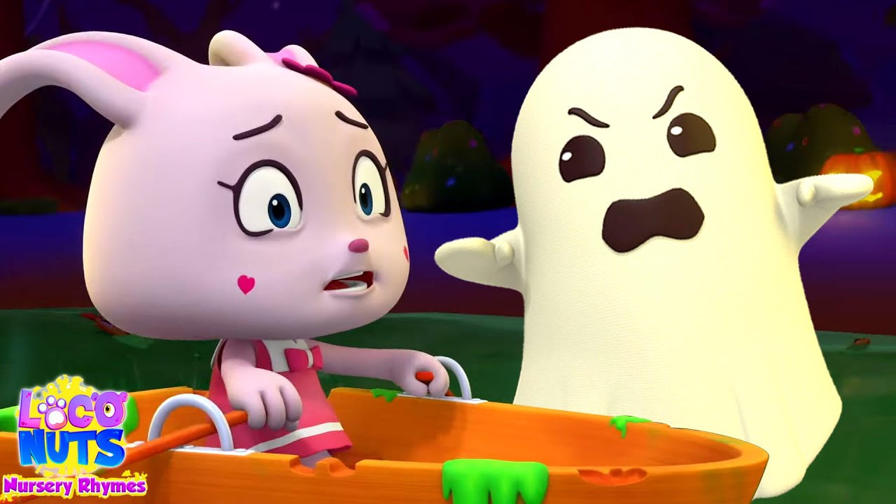 Row Row Row Your Boat Halloween, Scary Rhyme for Kids - YouTube