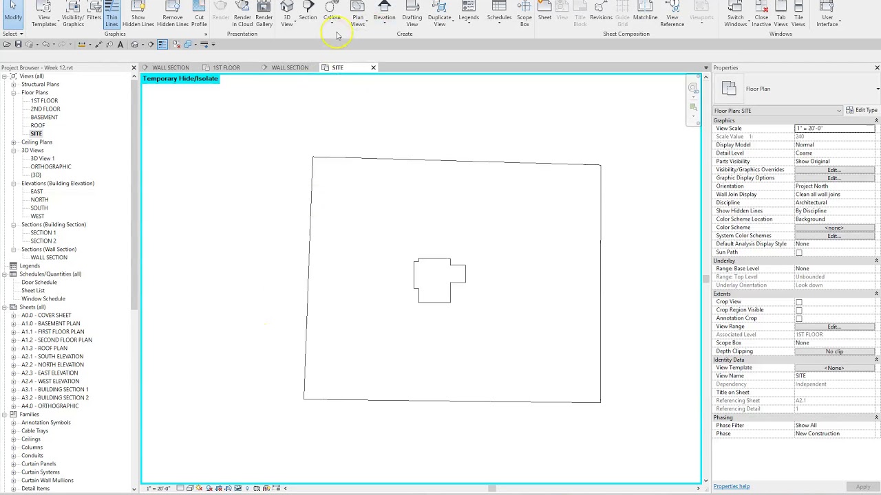 Revit; Wall Section 01 - YouTube