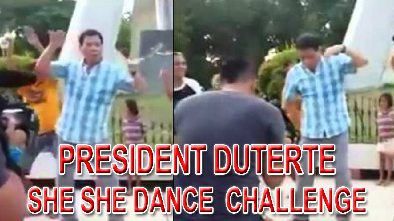 PAMPA GOOD VIBES!!!PRESIDENT DUTERTE SHE SHE DANCE!!! - YouTube