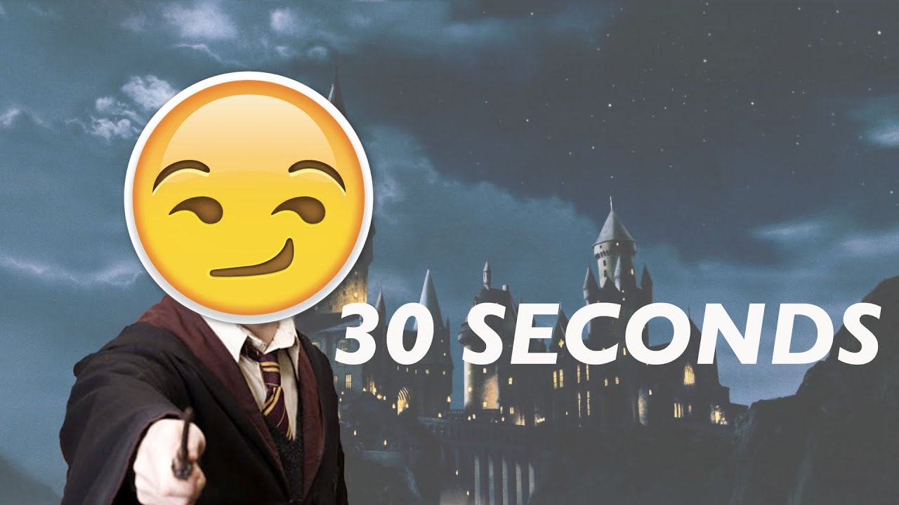 HARRY POTTER IN 30 SECONDS - YouTube