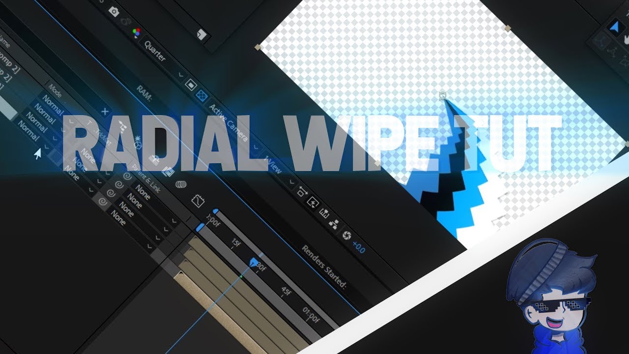 How To Make A Radial Wipe In Adobe After Effects Weekly Tut #1 - YouTube