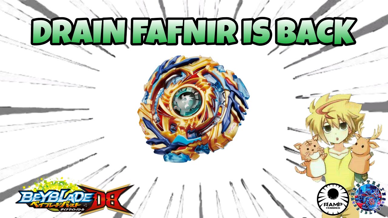 DRAIN FAFNIR IS BACK IN DB EVOLUTION! Beyblade Burst DB | Beyblade ...