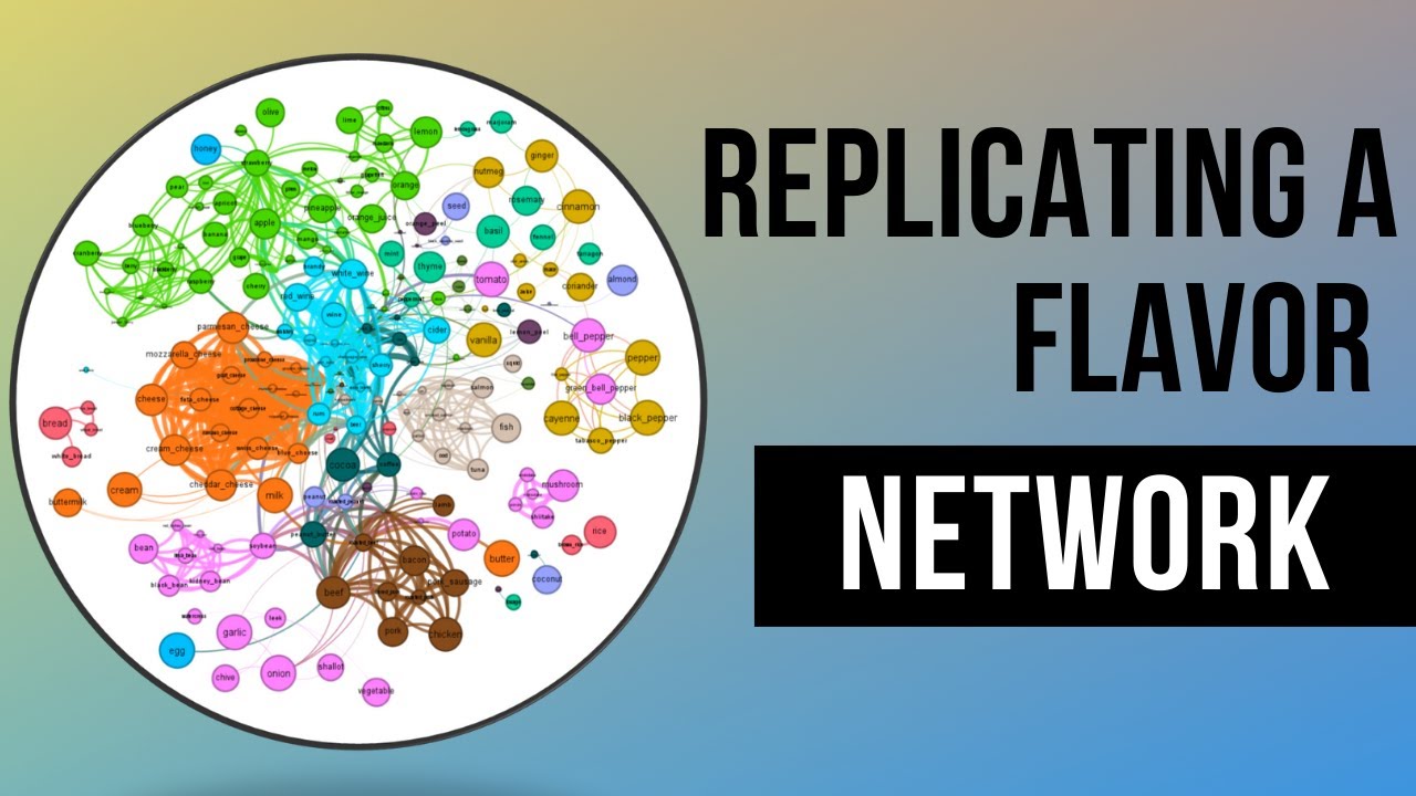 Network Science Mini Project: Replicating a Flavor Network - YouTube