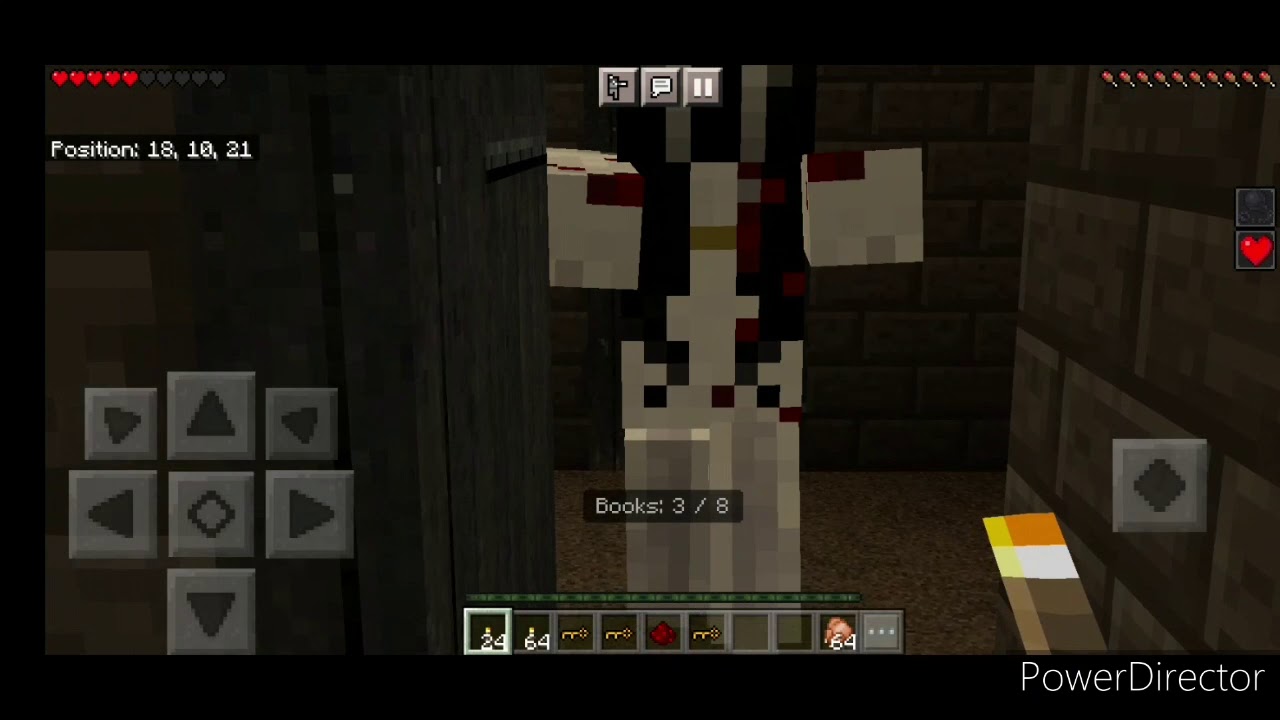 Slenderina Map Game (Minecraft Pocket Edition)part 2 Seller Solo player ...