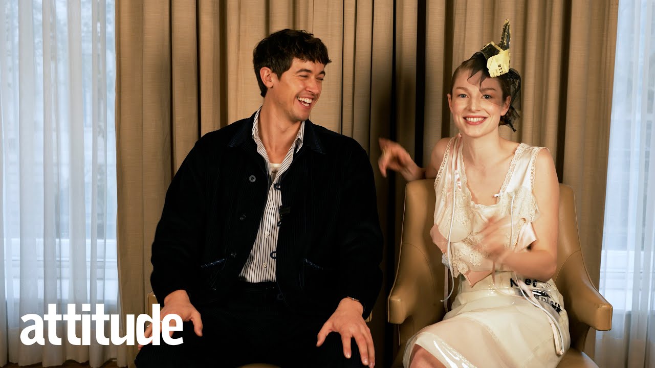 Hunger Games' Hunter Schafer on if Panem's LGBT-friendly: "It's giving ...