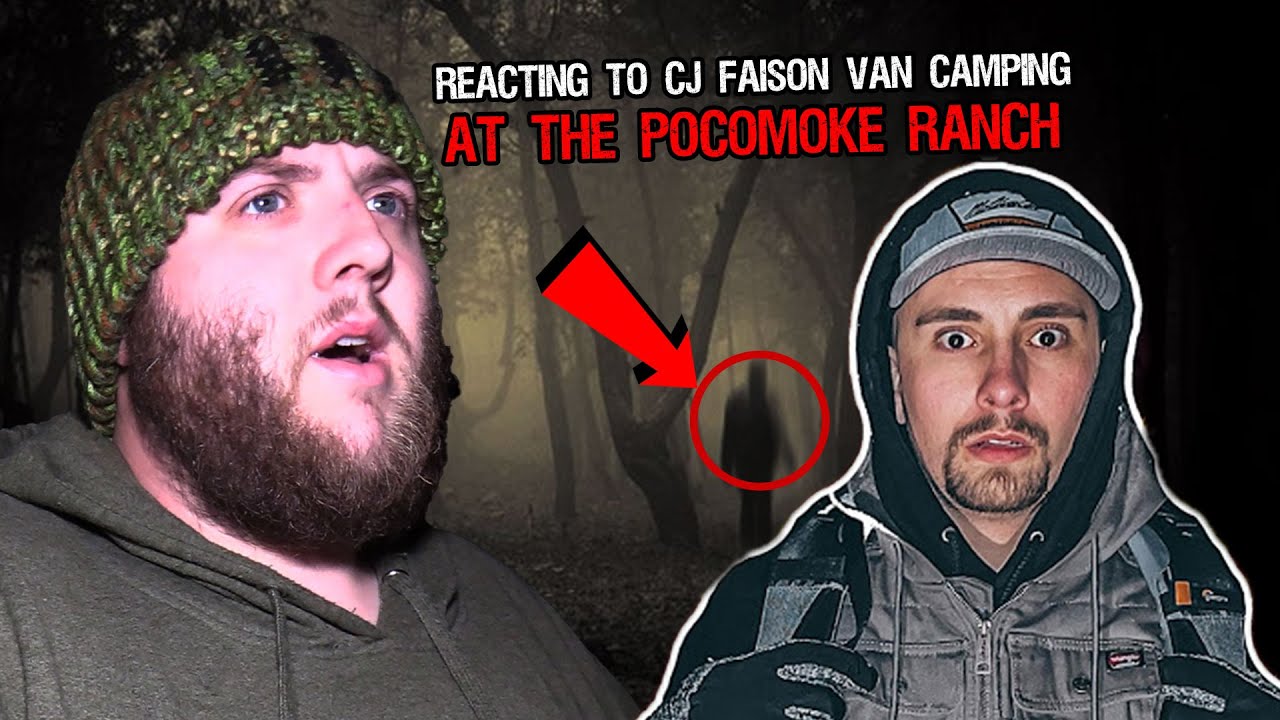Reacting to CJ Faison Van Camping at the Pocomoke Ranch! (SCARIEST ...