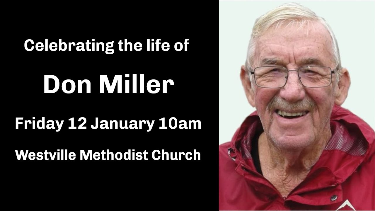 Don Miller memorial service - YouTube