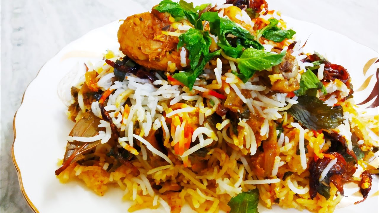 AWADHI BIRYANI. BIRYANI RECIPE. DELICIOUS BIRYANI AT HOME - YouTube