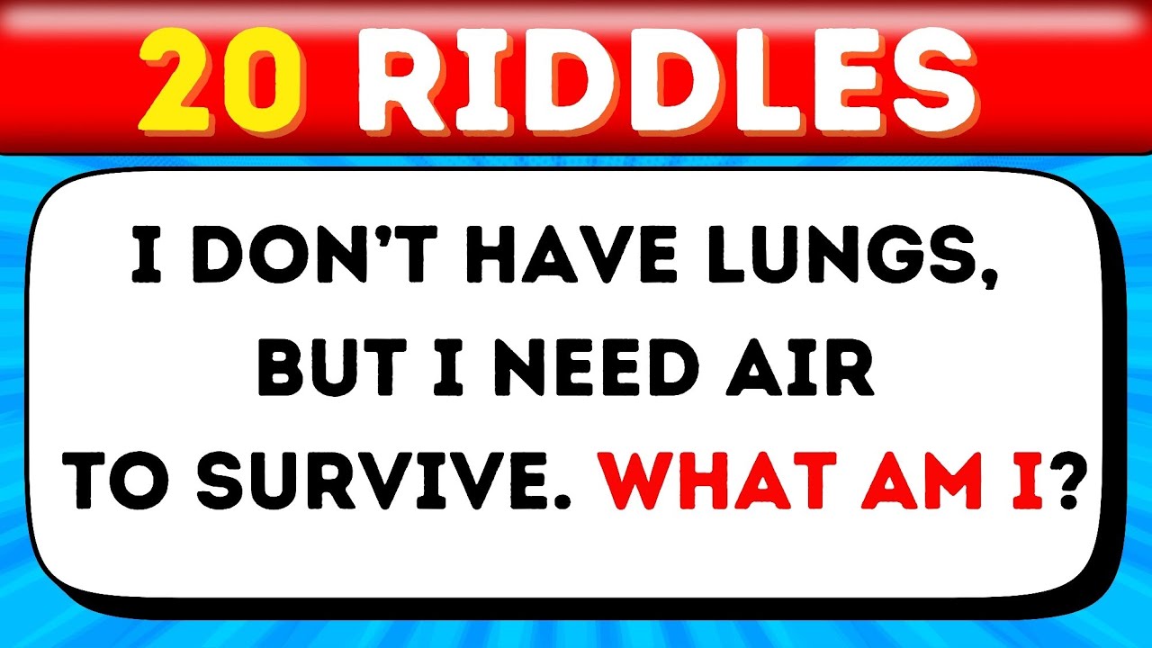 20 Riddles That Most People Get Wrong! 😵‍💫🕵️‍♂️🧩| Brain Teasers and ...