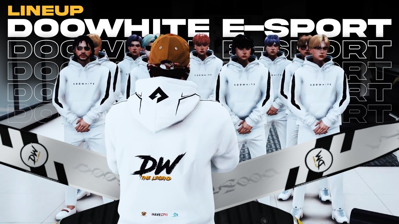 เปิดตัวผู้เล่นทีม Doowhite E-sports - YouTube