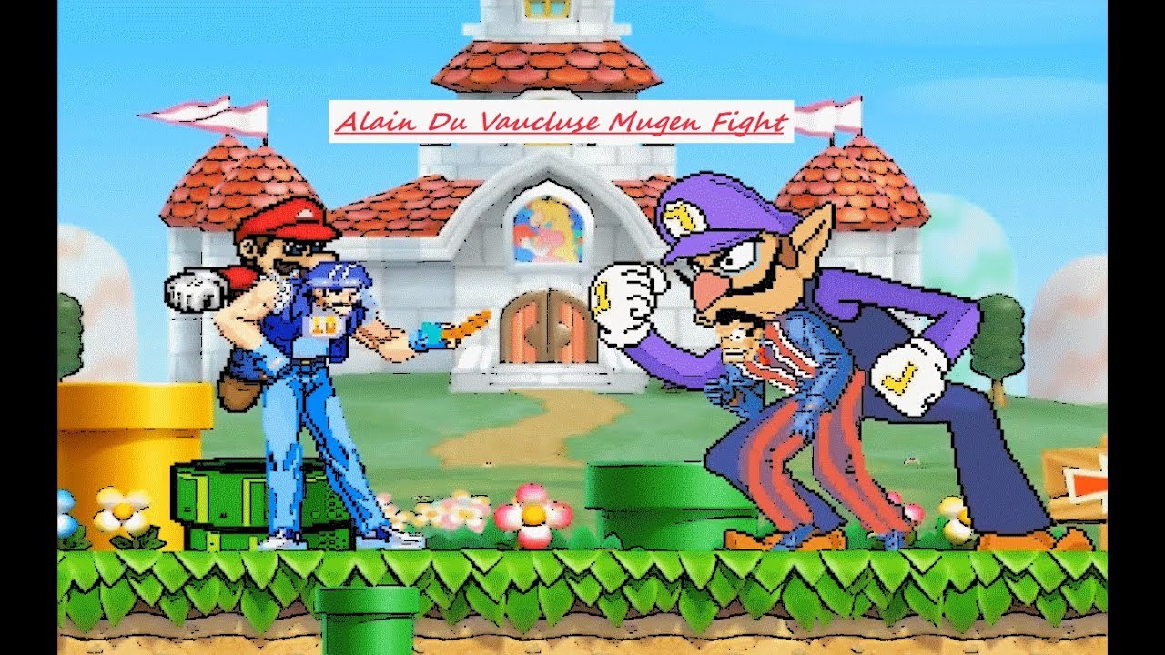 Mugen : Sportacus & Super Mario Vs Robbie Rotten & Waluigi (Request ...