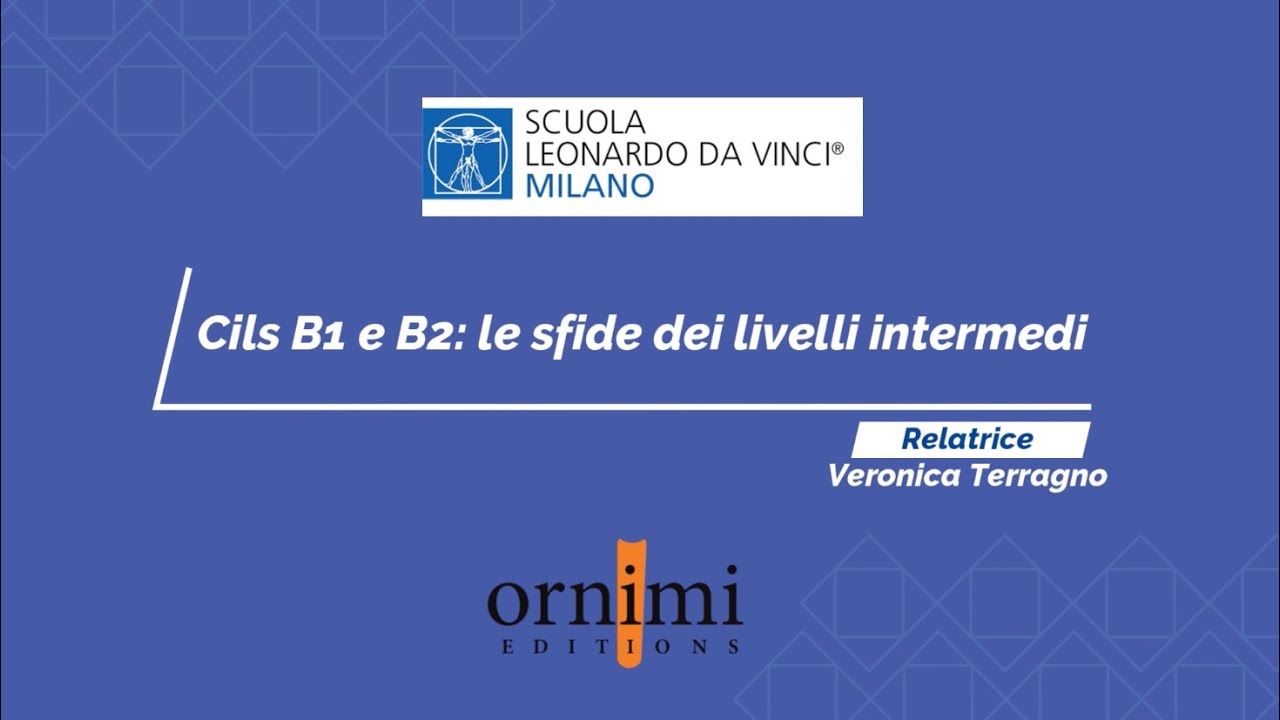 Cils B1 e B2 (Giornata formazione insegnanti) - YouTube