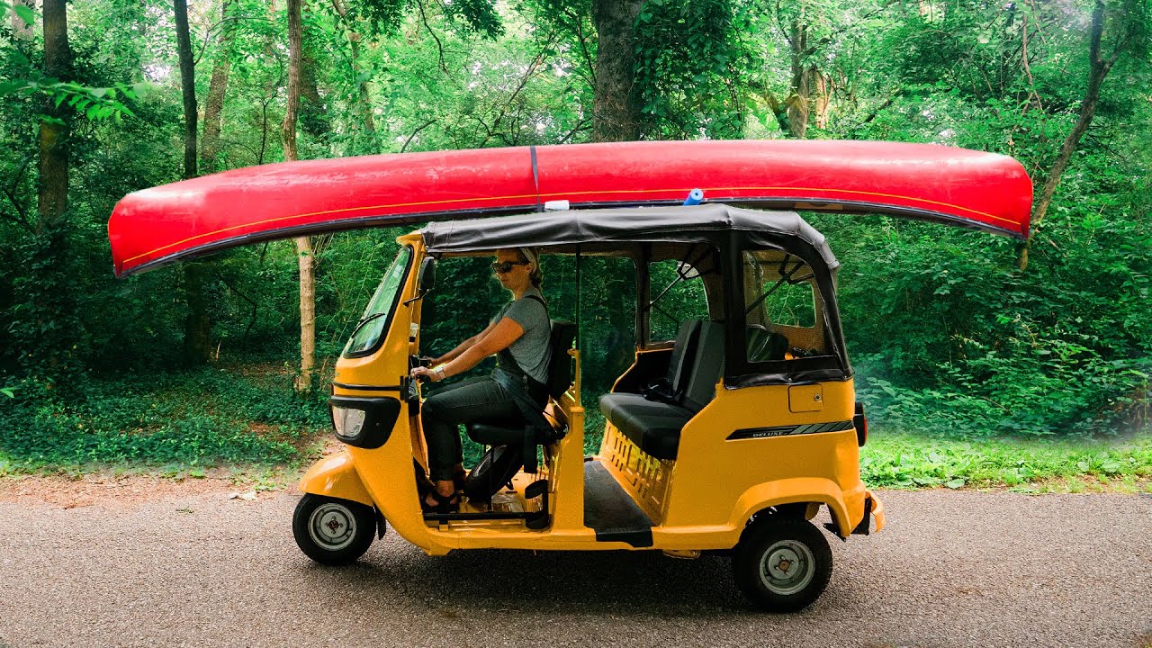 Taking Our Tuk Tuk Camping - YouTube