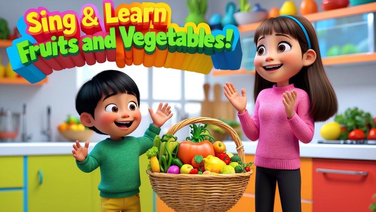 🍎🥕 Fruits & Vegetables Song | Healthy Eating Fun for Kids! 🎶 - YouTube