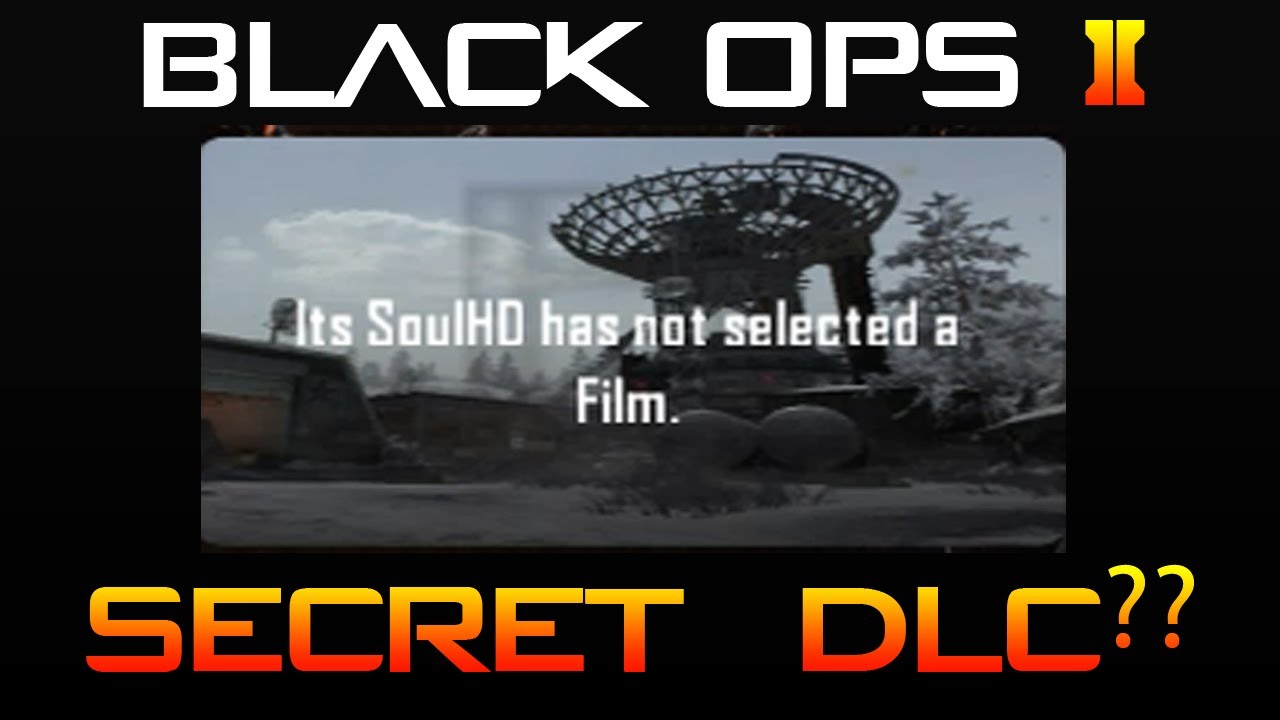 Black ops 2 Array map secret DLC?! - YouTube