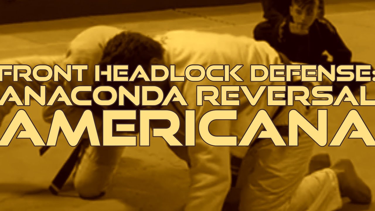 Anaconda Choke Defense/Counter to Americana - YouTube